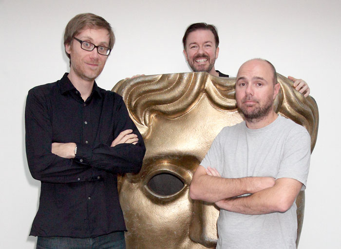 Stephen Merchant and his girlfriend : r/short